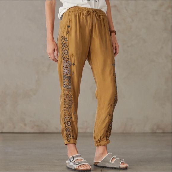 Johnny Was | Pants & Jumpsuits | Johnny Was Embroidered Marrakesh Pants ...